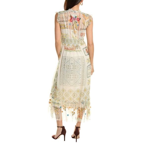 Johnny Was | Dresses | Johnny Was Merida Mesh Maxi Dress | Poshmark